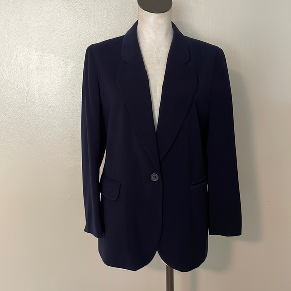Koret | Jackets & Coats | Euc Koret Navy Blazer Size Petite | Poshmark
